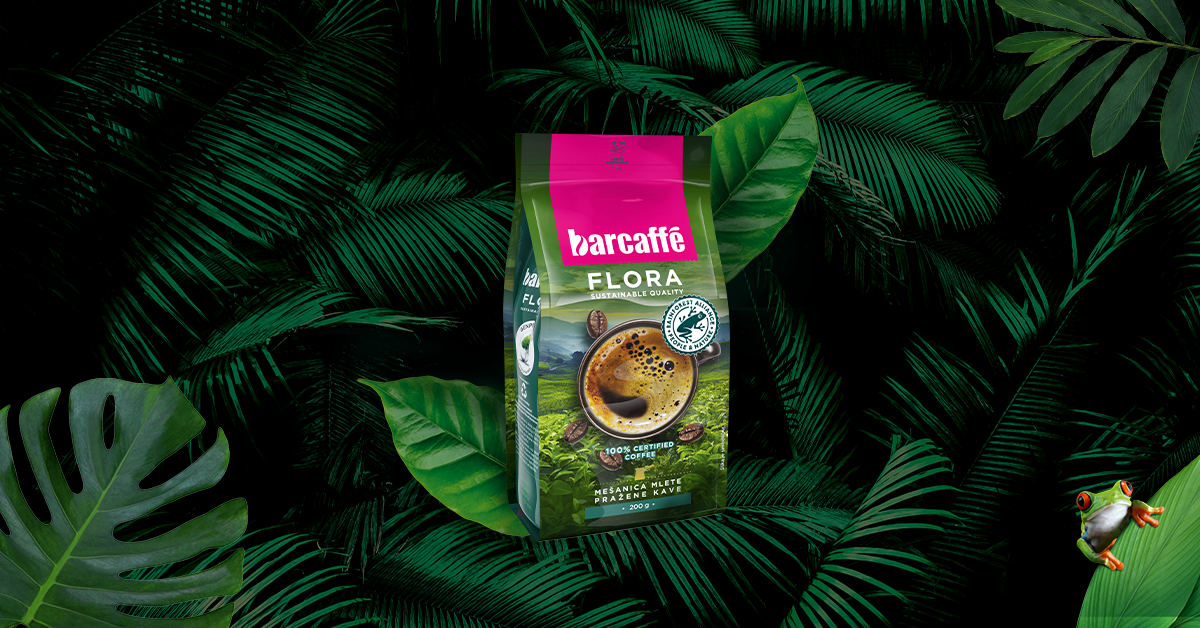 Trajnostna Barcaffè Flora ni dobra samo po okusu, temveč tudi po svoji ...