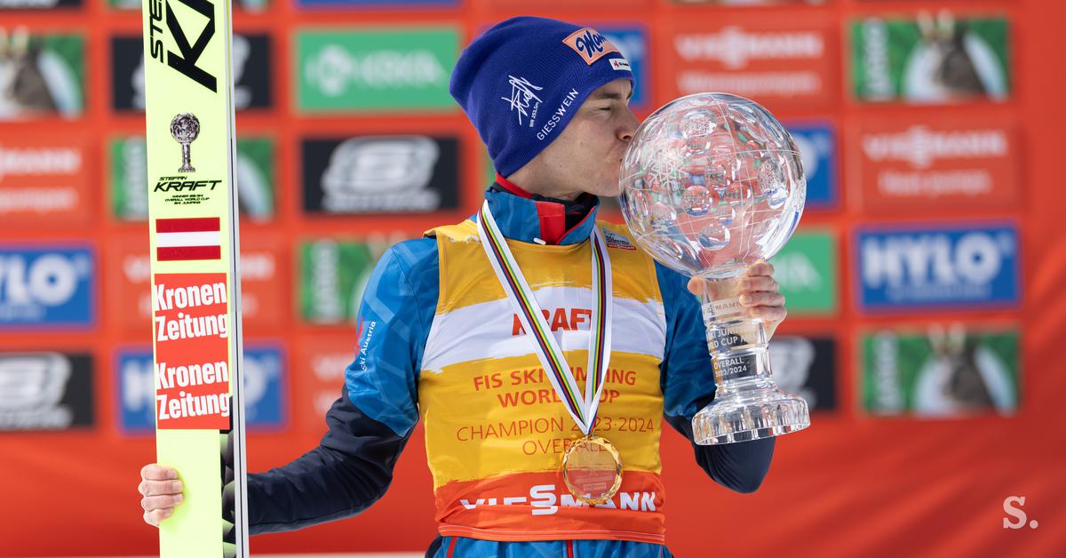 Stefan Kraft z rezultati zaslužil največ, med deseterico dva Slovenca ...