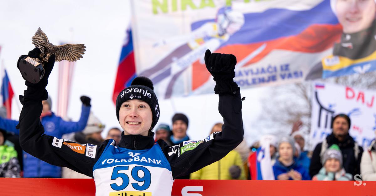 Nemka v finalu ugnala vodilno po polovici Niko Prevc in nekoliko ...
