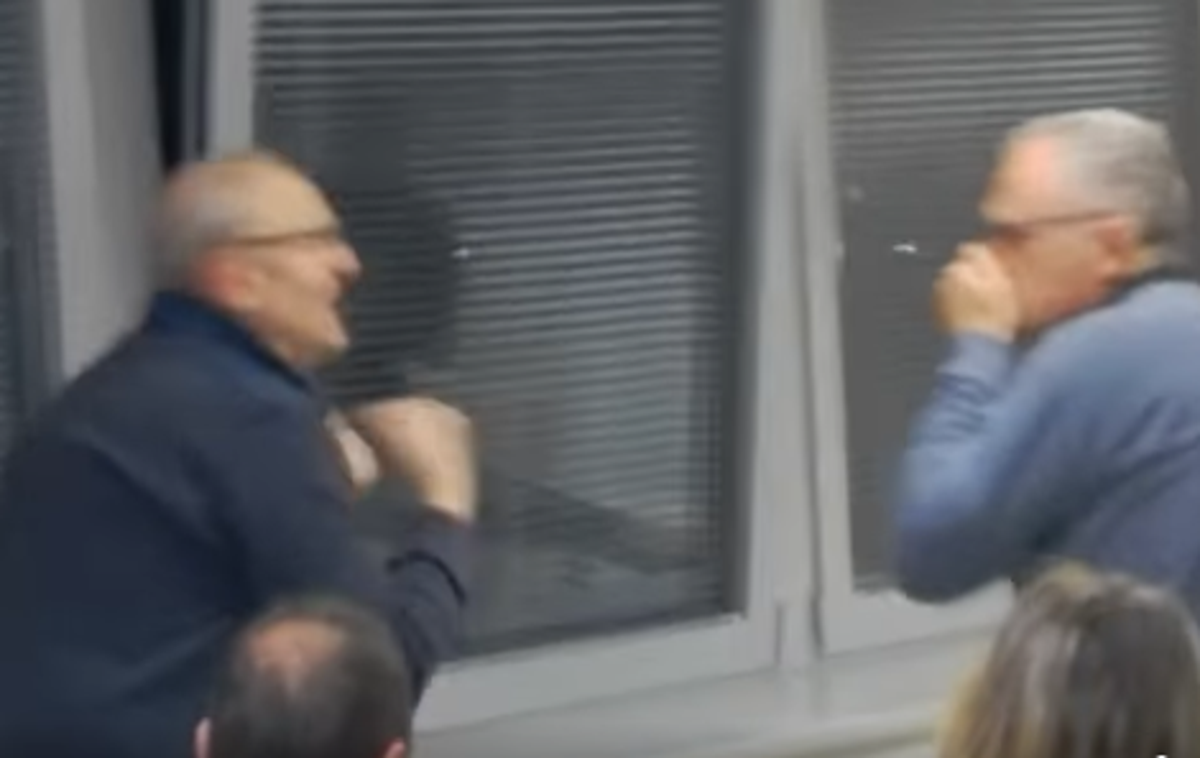 Incident: svetnik fizično obračunal s podžupanom #video - siol.net