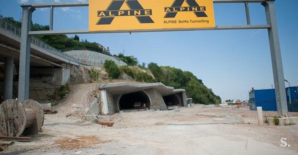 Celjska podružnica Alpine Bau naj bi dokončala predor Markovec - siol.net