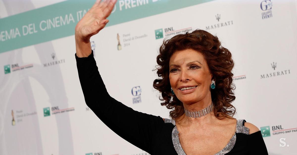 80 let Sophie Loren (foto) - siol.net