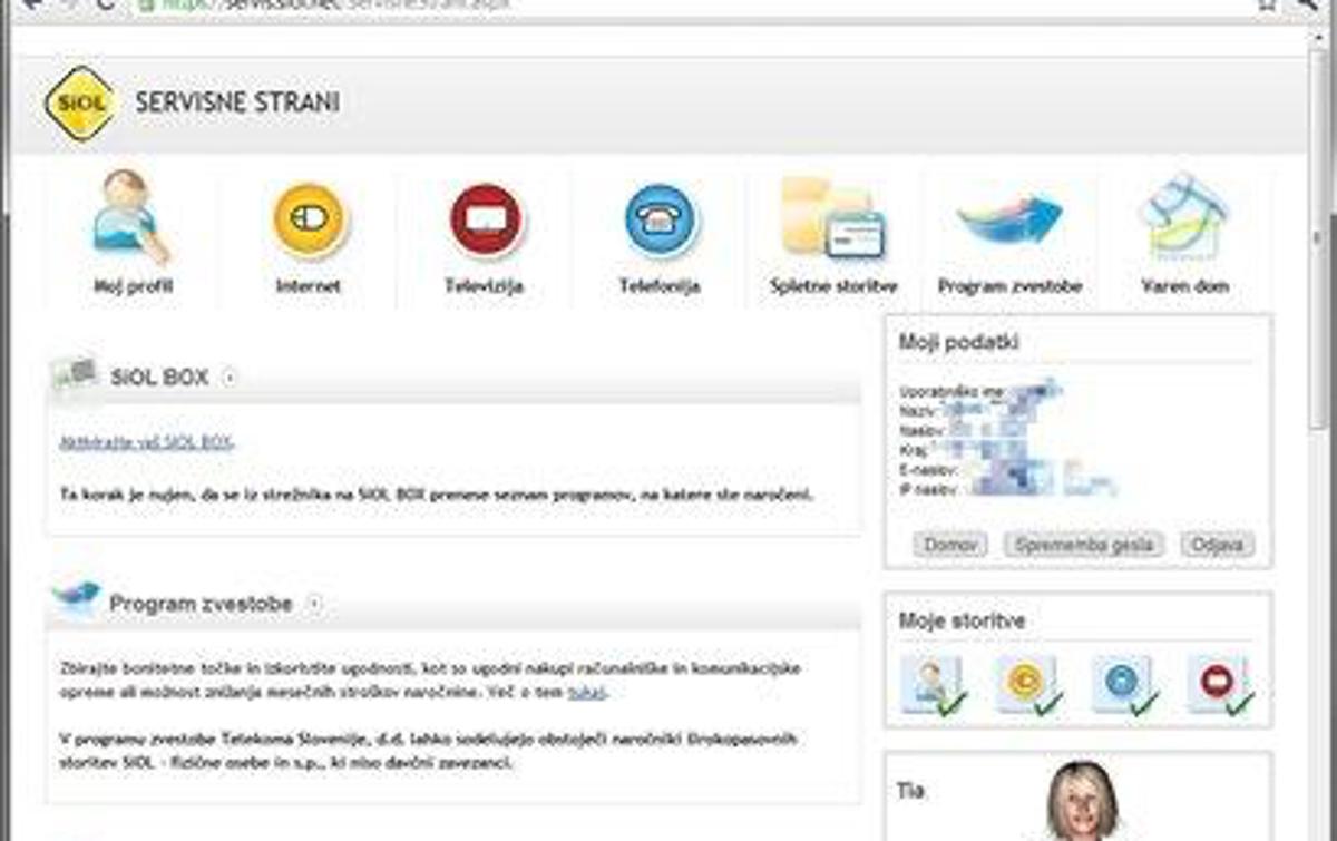 Servisne strani SiOL - siol.net