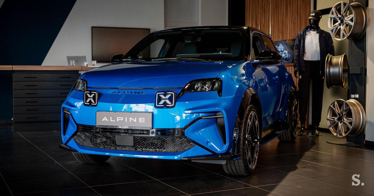 Alpine v Sloveniji prvič z dvema avtomobiloma, kaj ponuja športna ...