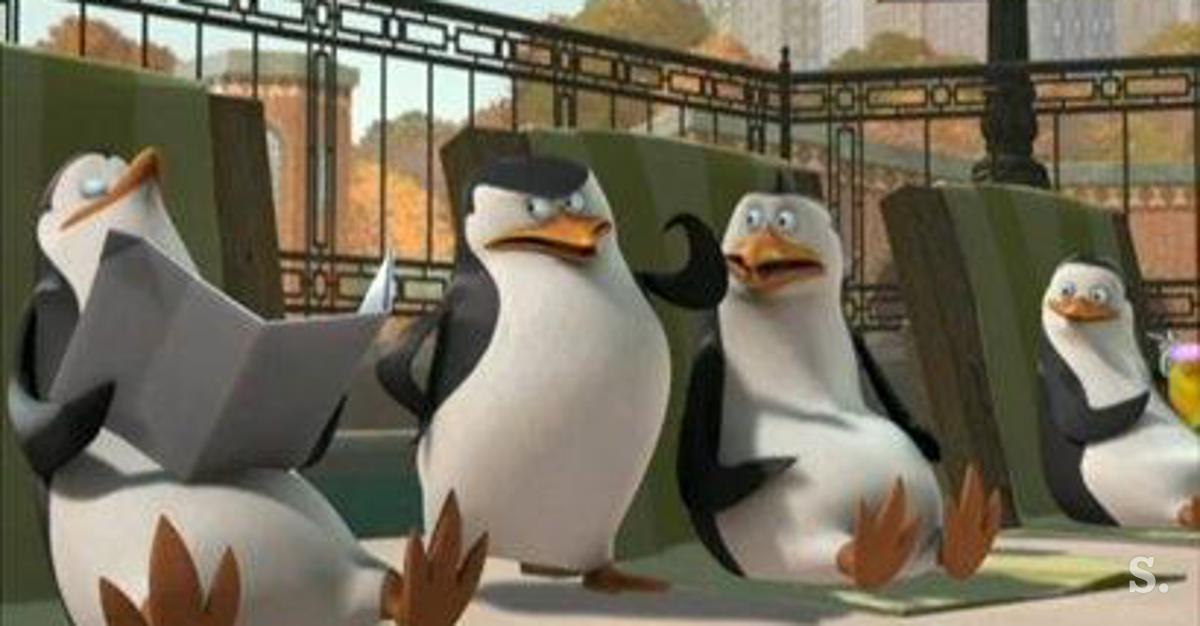 Pingvini iz Madagaskarja s svojim filmom - siol.net