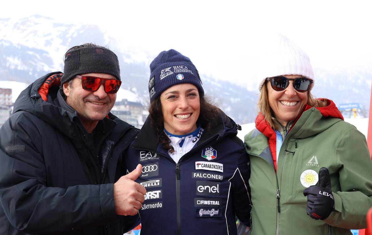 Olimpijski ogenj naj bi prižgala Deborah Compagnoni in Alberto Tomba ...