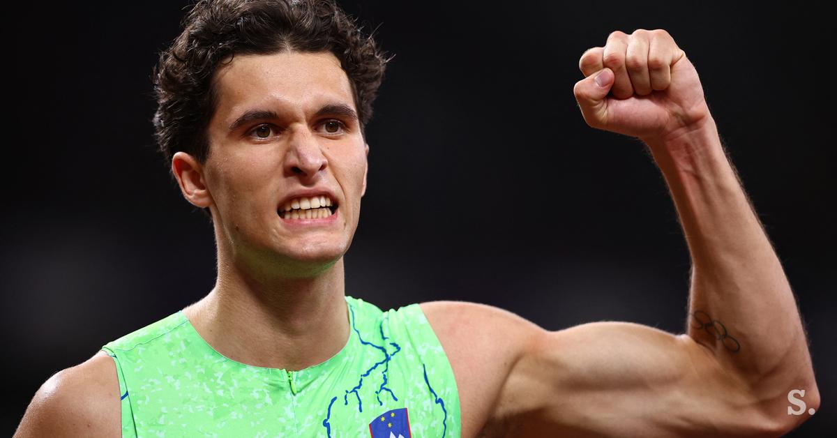 Matic Ian Guček tekel slovenski rekord na 400 metrov ovire - siol.net