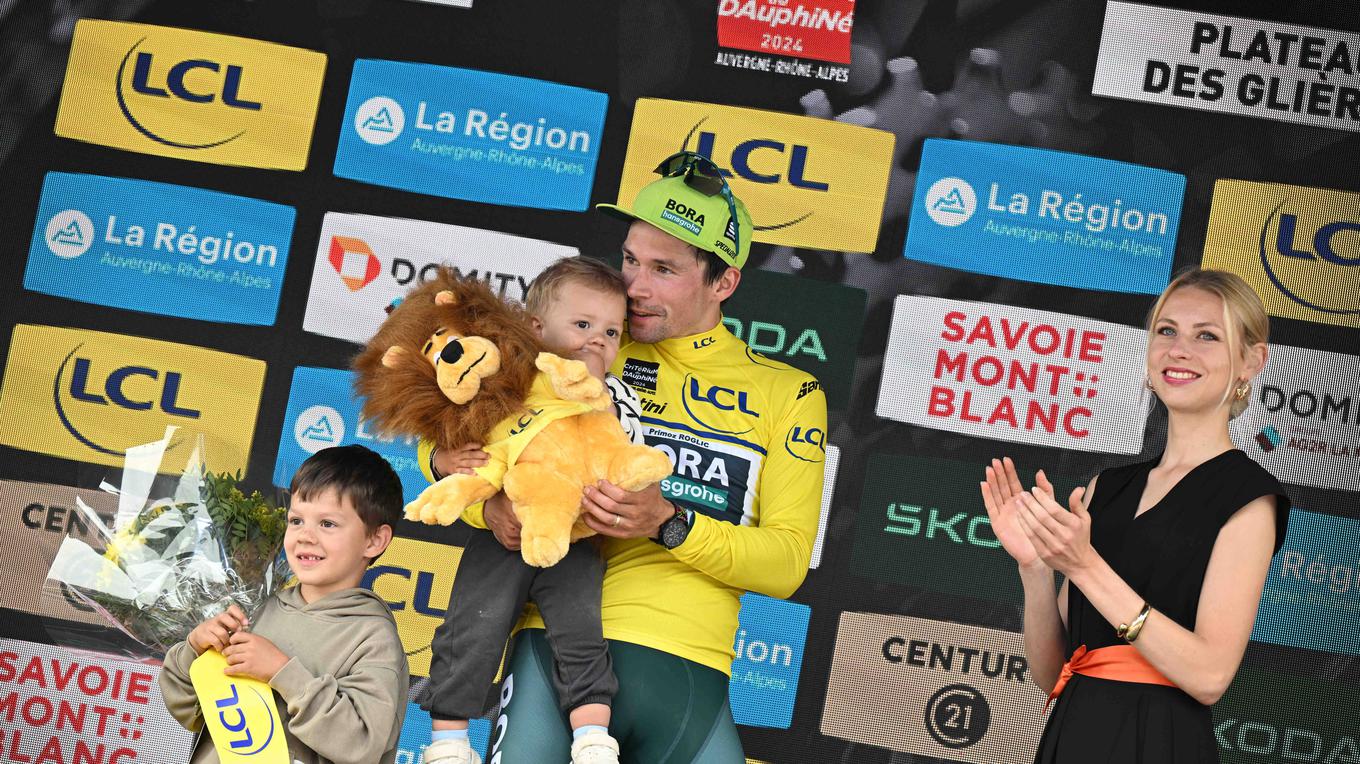 Tadej Pogačar ostaja na vrhu, Primož Roglič osmi - siol.net