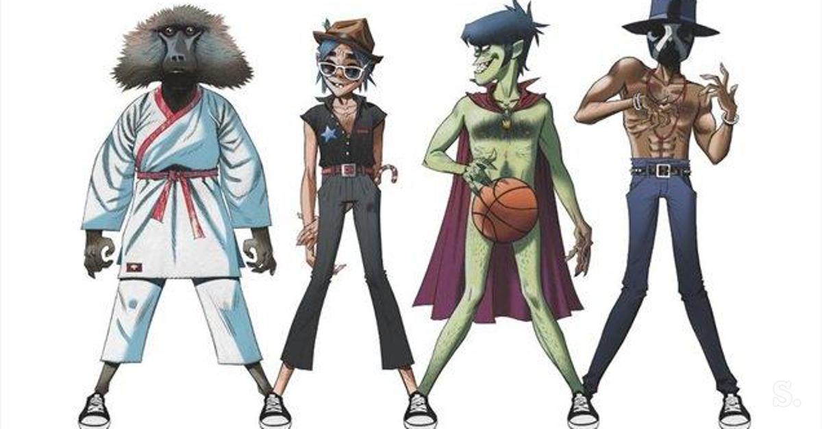 Gorillaz s singlom DoYaThing - siol.net