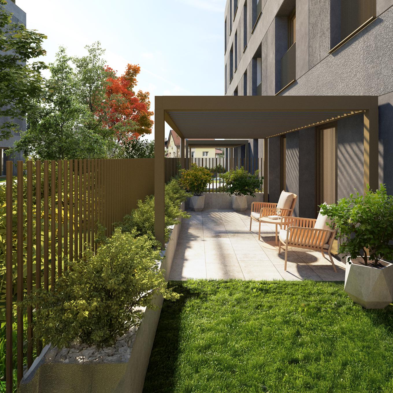 Vrhunska novogradnja v objemu zelenja – le streljaj od središča mesta ...