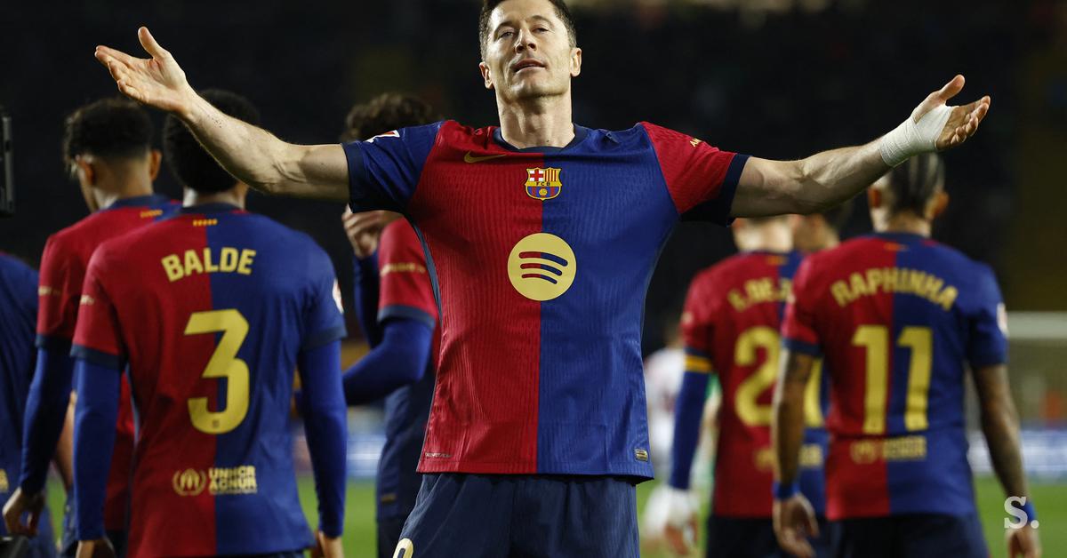 Barca prehitela Real in Atletico, Lewandowski zabil 20. gol - siol.net