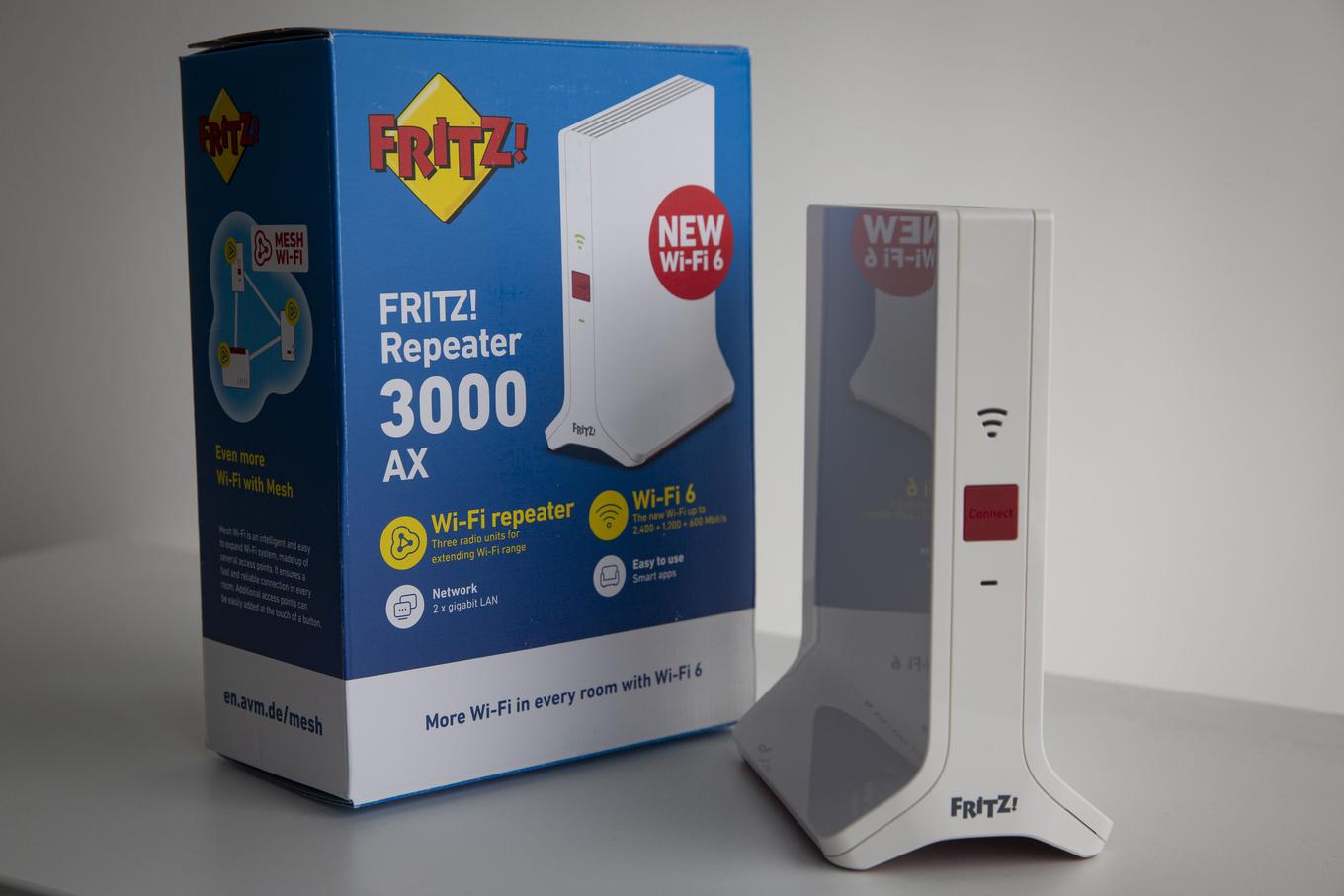 FRITZ!Repeater 3000 AX: dobrodošla nadgradnja v visokem srednjem ...