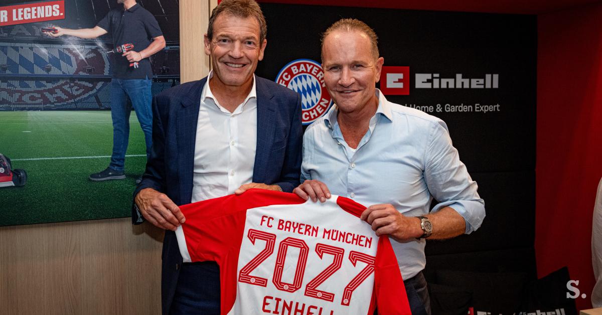 Einhell Germany AG podaljšuje partnerstvo s FC Bayern - siol.net