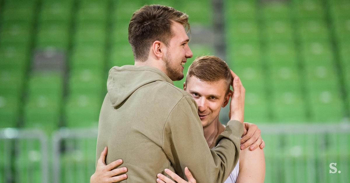 Ganljivo slovo Luke Rupnika: Dončićevo sporočilo ga je ganilo do solz - siol.net