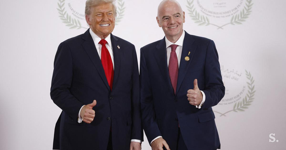 Infantino podelil nagrado za mir Trumpu, Norvežani zahtevajo preiskavo ...