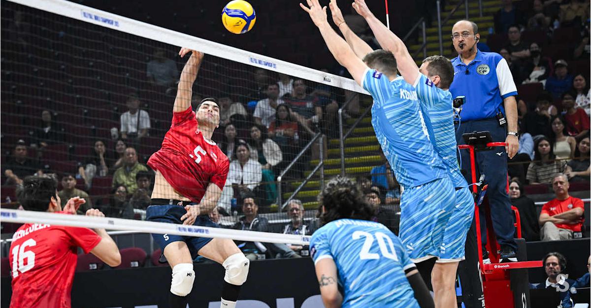 Slovenski odbojkarji do prepričljive zmage nad Čilom za uvod SP - siol.net