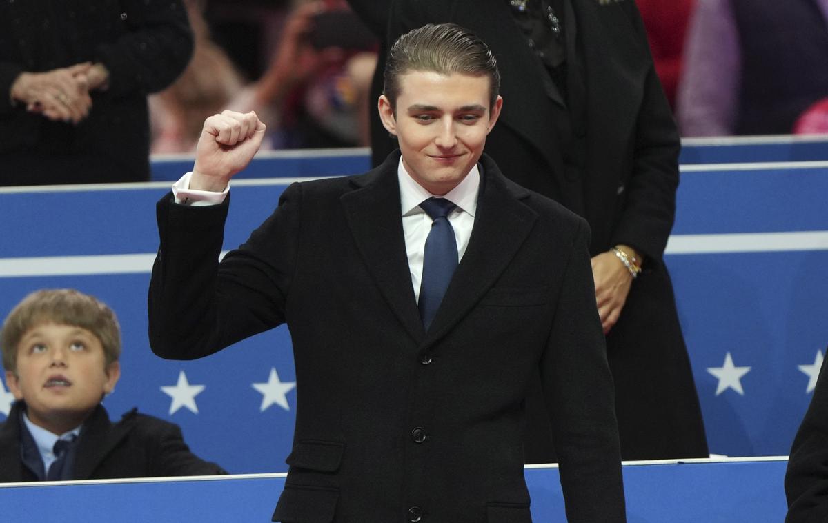 Barron Trump naj bi se skušal znebiti slovenskega naglasa - siol.net