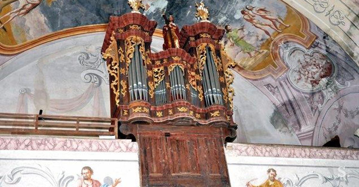 V Rosalnicah najstarejše še delujoče orgle, izdelane na Kranjskem ...