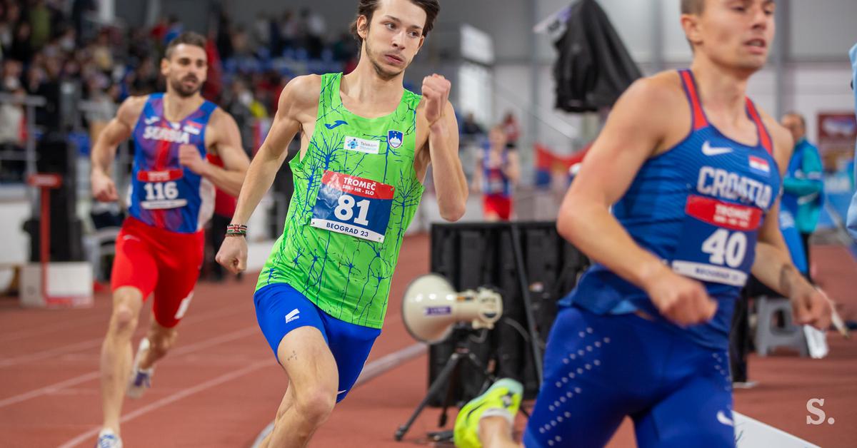 Anže Svit Požgaj v Zagrebu izboljšal slovenski rekord - siol.net