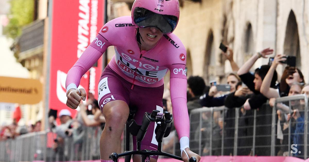 Fenomenalni Pogačar premagal Ganno in se še utrdil v rožnatem! - siol.net