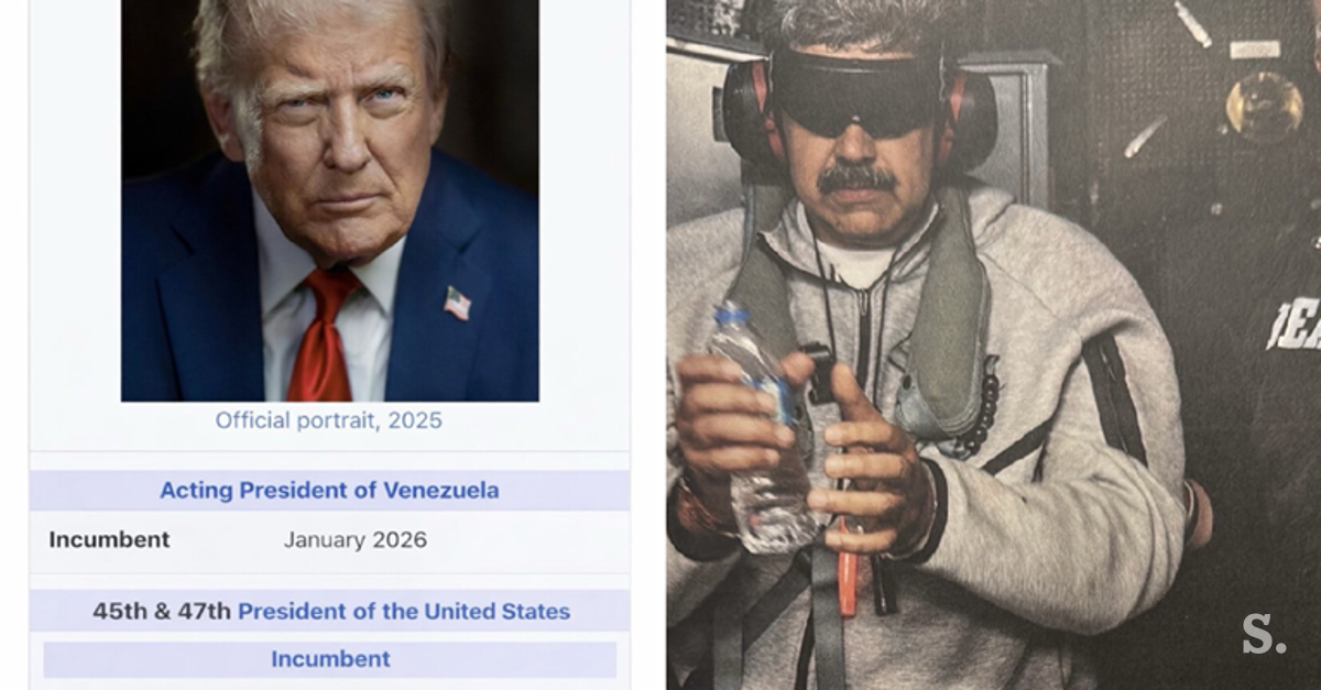 Trump trdi, da je predsednik Venezuele - siol.net
