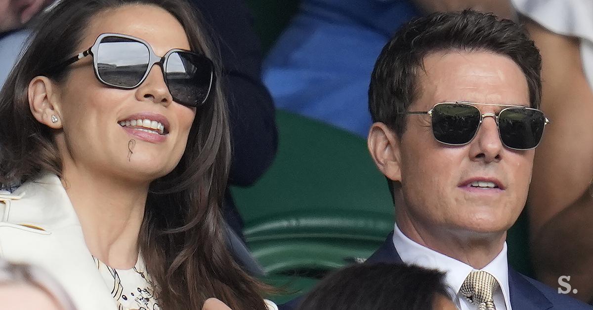 Tom Cruise v Wimbledon ni prišel sam, je to njegovo novo dekle? - siol.net