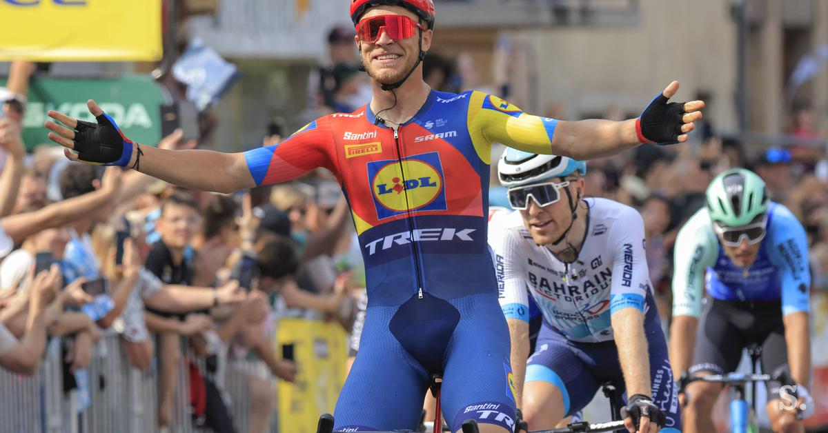 Jonathan Milan do prve zmage na Dofineji, prve na francoskih tleh in rumene majice! - siol.net