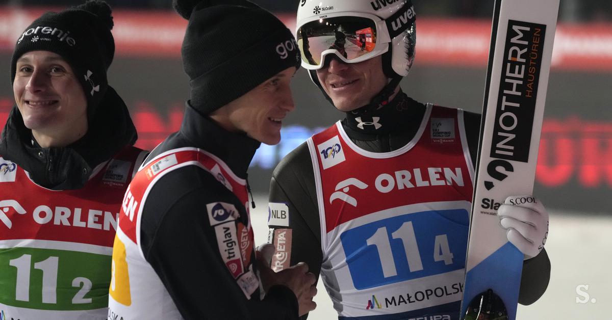 Poljaki vzklikali: Anže, Anže, hvala ti! #video - siol.net