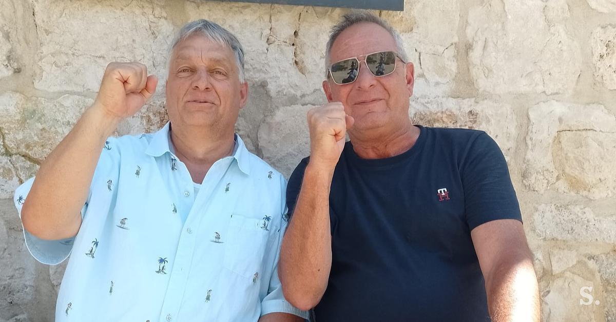 Viktor Orban uživa na dopustu na Hrvaškem - siol.net