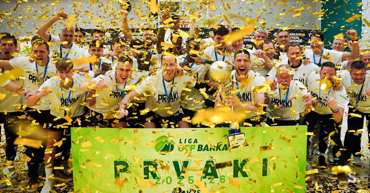Košarkarji Cedevite Olimpije gladko do 23. naslova državnih prvakov ...