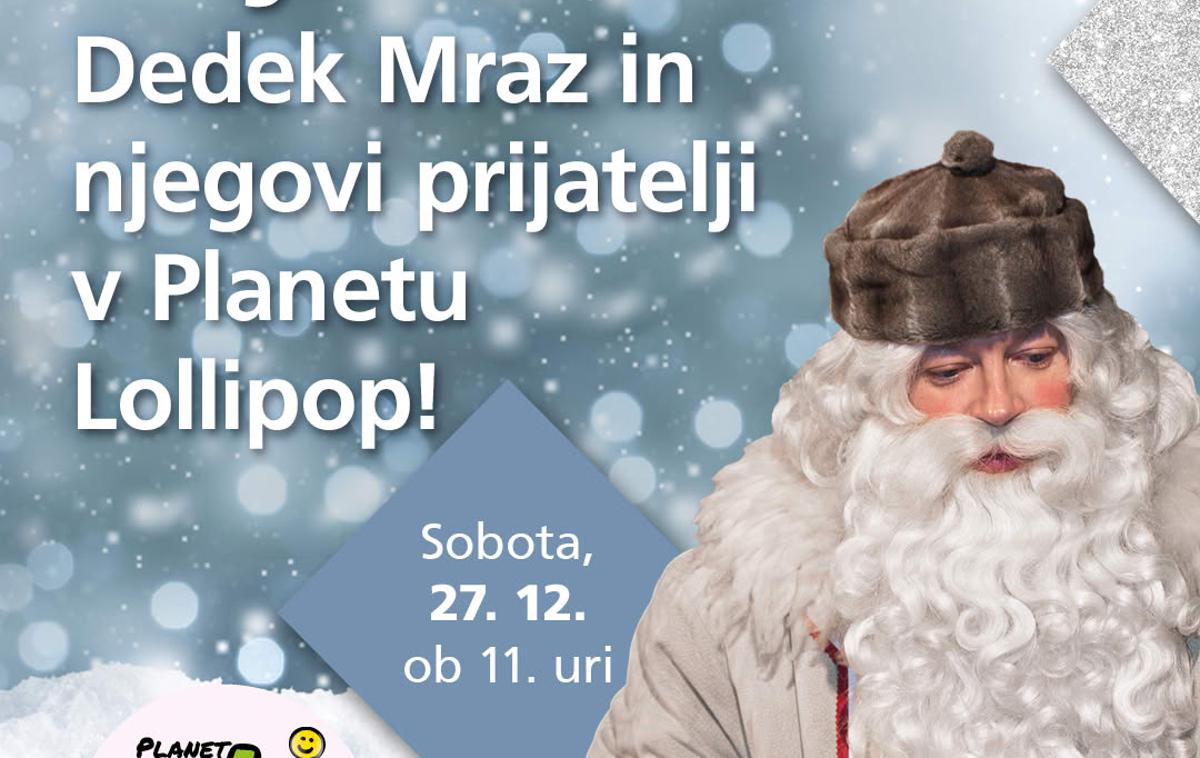 Igrivi zaključek decembra v ALEJI: to soboto bo Planet Lollipop obiskal ...