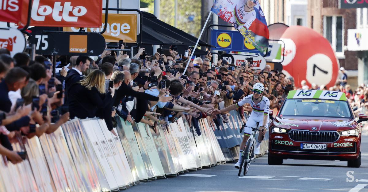 Izjemni Tadej Pogačar še tretjič v karieri osvojil staro damo - siol.net