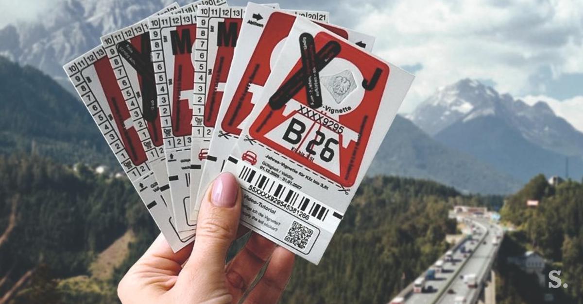 Vinjete v Avstriji: leta 2027 slovo nalepk, vinjete bodo le še ...
