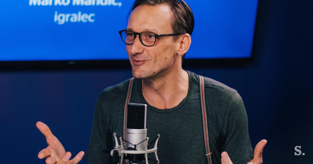 Marko Mandić: Raje bi igral pesnike kot pa te zlikovce #Spotkast - siol.net