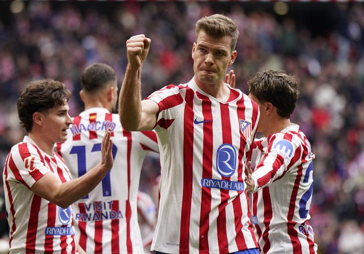 Oblak z Atleticom skočil na tretje mesto, Barcelona pa na vrh - siol.net