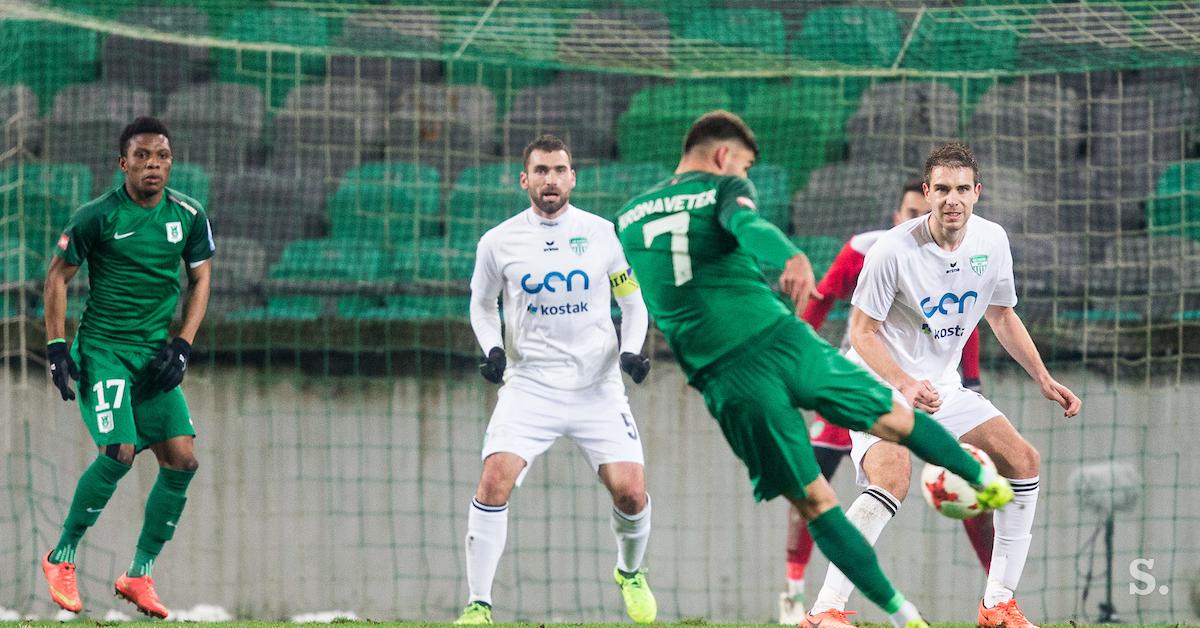 Kronaveter poskrbel, da je Olimpija spet na vrhu - siol.net