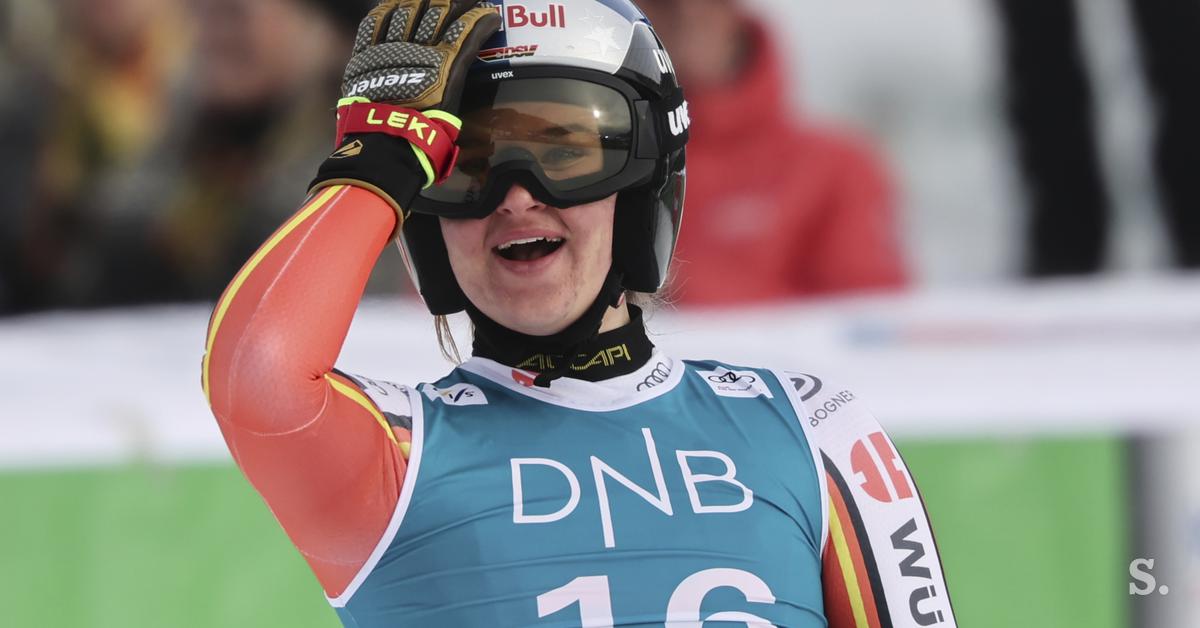 Mlada Nemka se veseli zmage, Ilka Štuhec na koncu 13. - siol.net