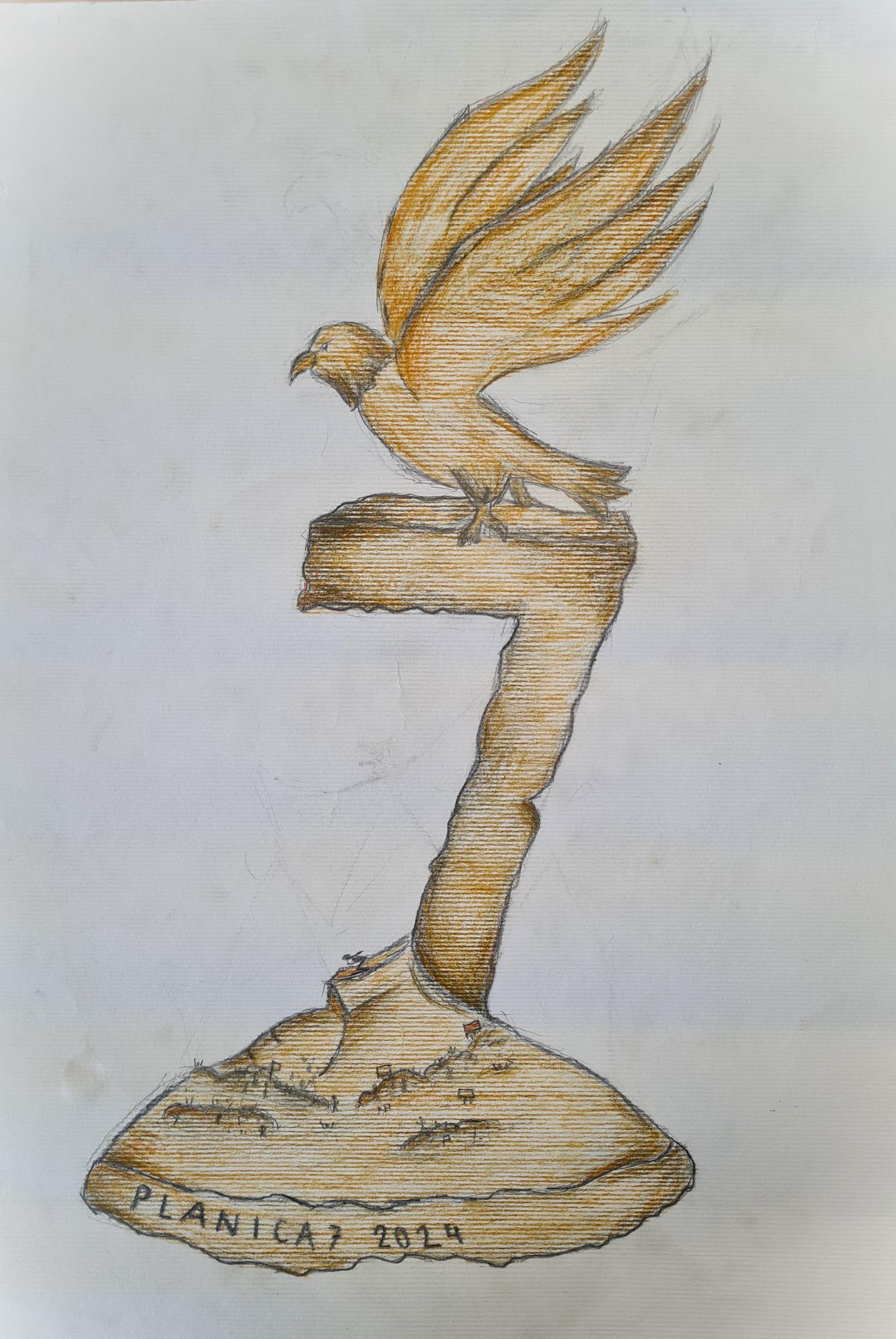 Na natečaj za pokal Planica 7 je prispelo več kot 1700 otroških risb ...