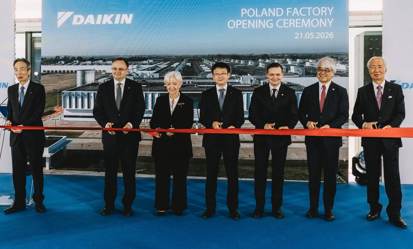 Daikin odpira nov proizvodni obrat za toplotne črpalke na Poljskem ...