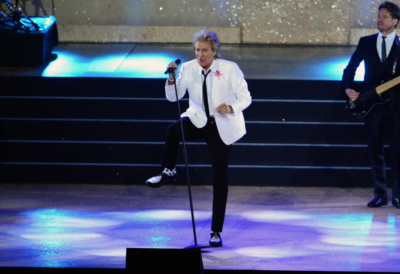 Rod Stewart v Stožicah na prvem koncertu v Sloveniji - siol.net