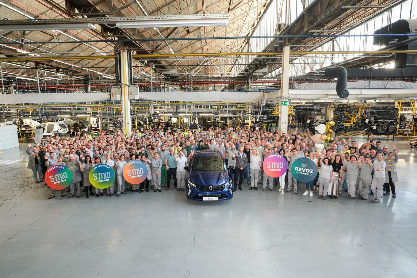 Jubilej v Revozu: Dolenjci so izdelali prvih pet milijonov avtomobilov ...