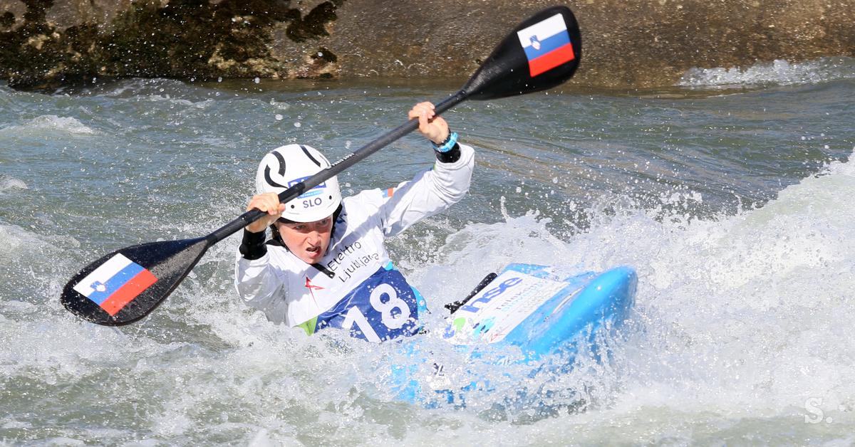 Mladi Jan Ločnikar drugi v krosu, tudi Eva Alina Hočevar do drugega ...