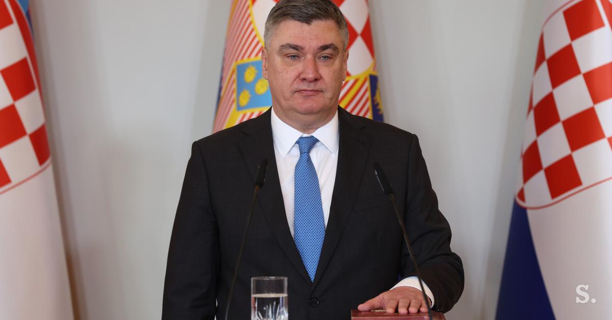 Milanović za prvo uradno pot v novem mandatu izbral Slovenijo - siol.net