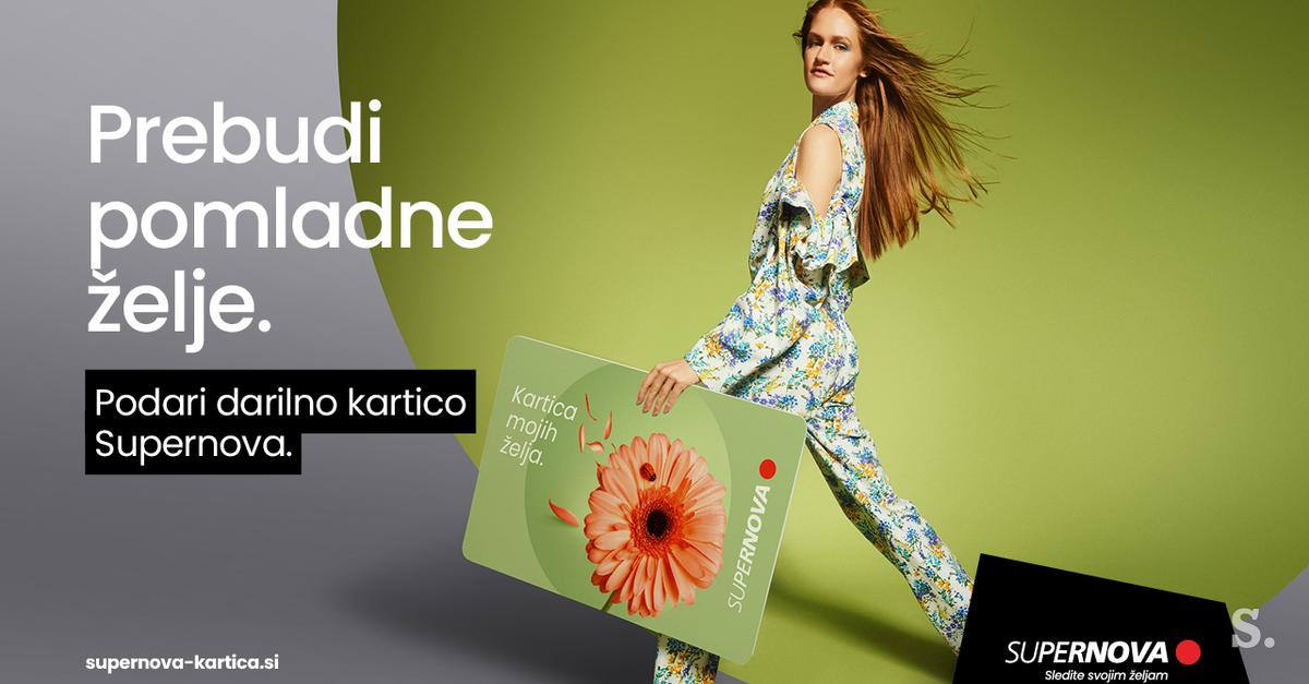 Darilna kartica Supernova že trka na vrata pomladi - siol.net