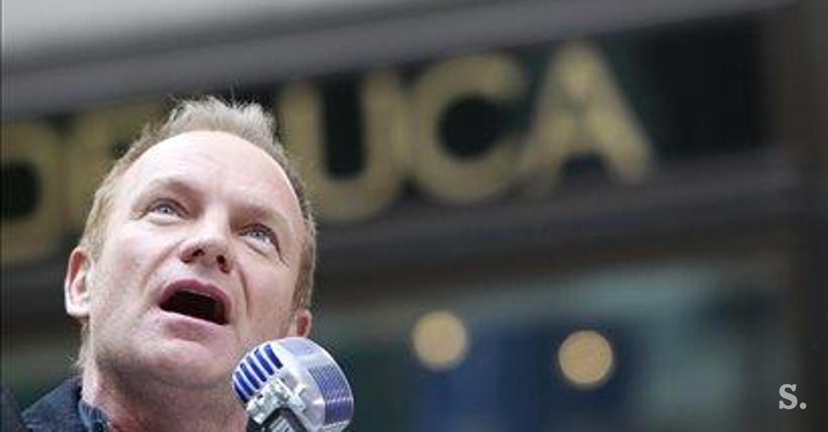 Sting izrazil skrb nad nasiljem v Libiji - siol.net