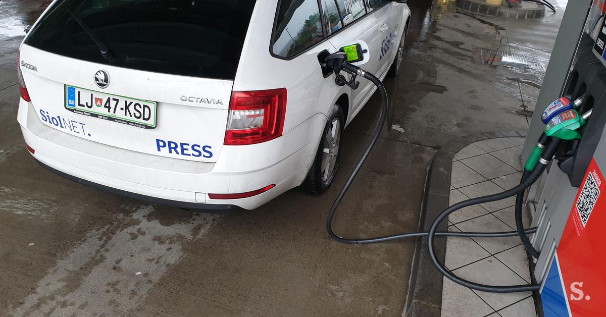 Bencin v torek še dražji, dizel cenejši - siol.net