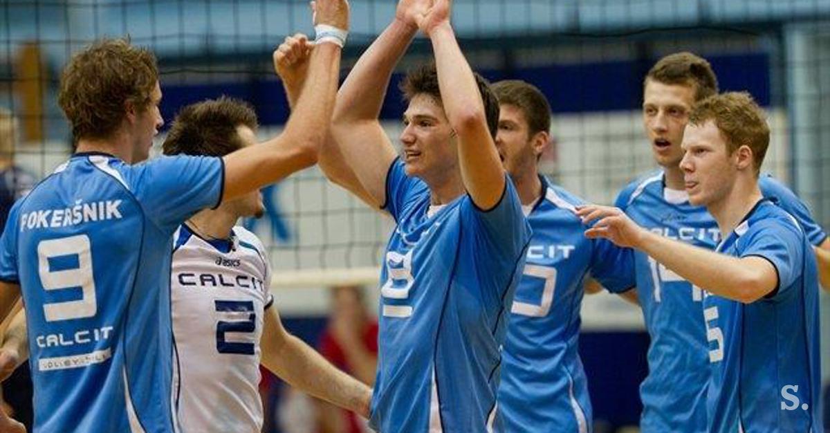 Ob ACH Volleyu v finalu še Calcit Volleyball - siol.net