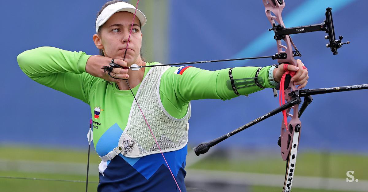 Urška Čavič in Tim Jevšnik lokostrelca leta - siol.net