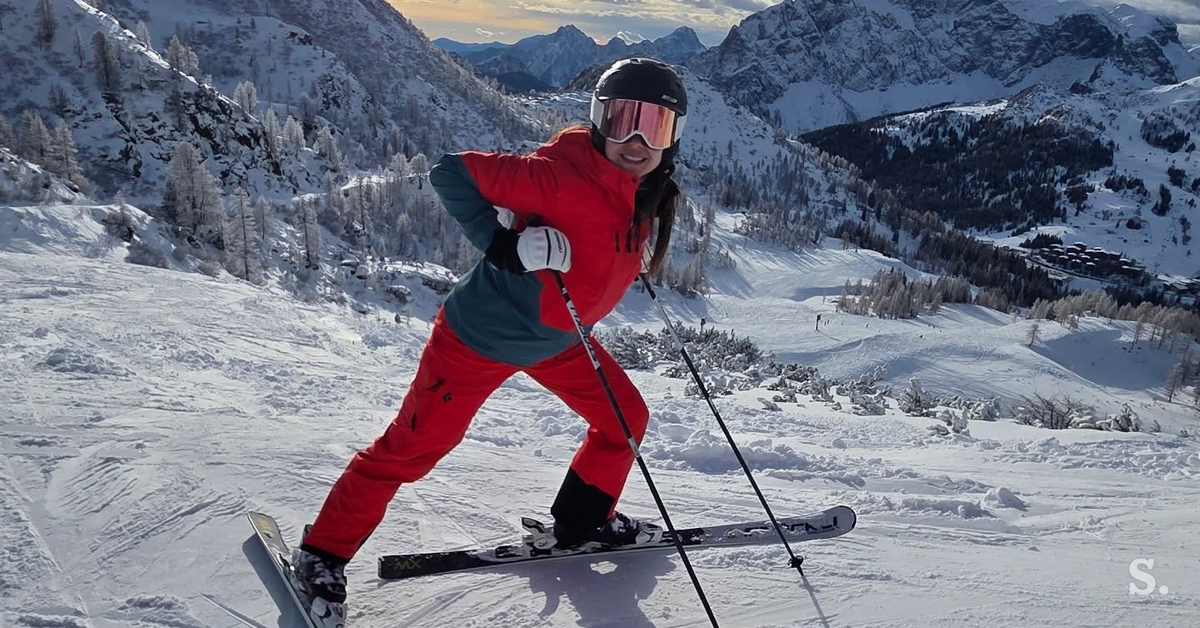 Skrivnostna Nina Pušlar delila fotografije s smučarskega oddiha - siol.net