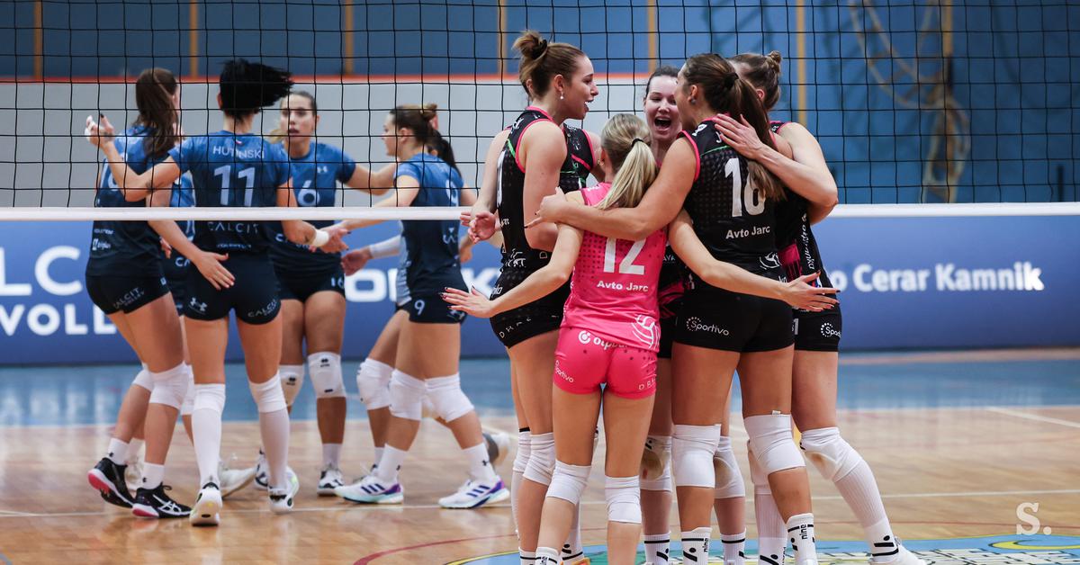Mariborske odbojkarice do vodstva v finalni seriji - siol.net